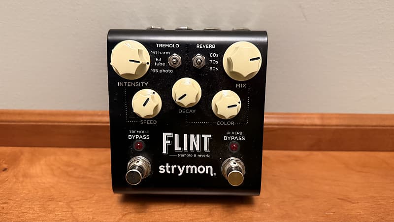 Strymon Flint Reverb and Tremolo V1 2012 - 2022 - Black with | Reverb
