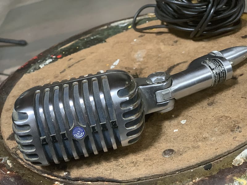 Vintage Elvis Mic Shure 55 | Reverb