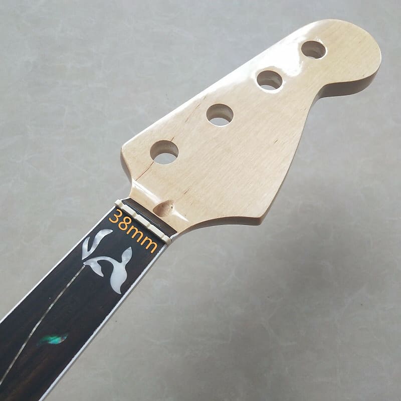 4 String Bass Maple Neck and Fretless Rosewood Fingerboard | Reverb