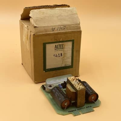 1960s Altec Lansing 541A PCB Power Supply Module Vintage | Reverb