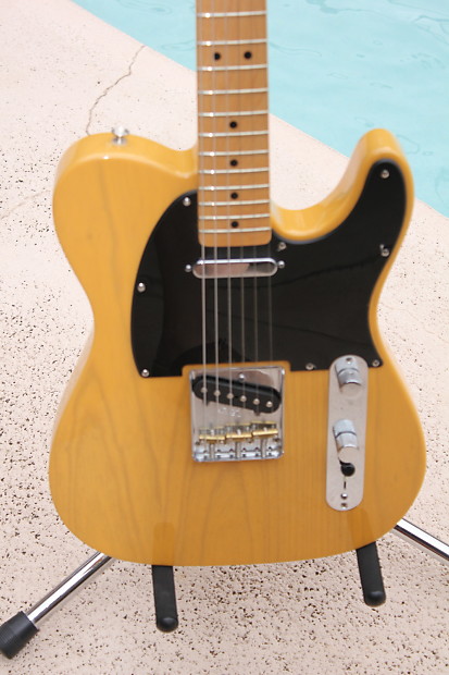 Fender Telecaster ASH BODY Butterscotch FSR Reverse Plate | Reverb