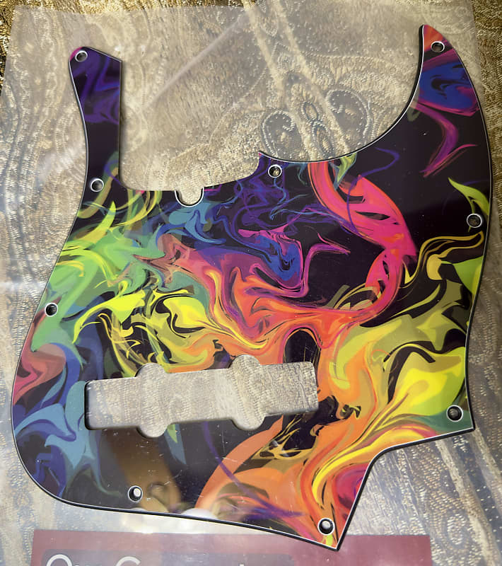 WD Custom Pickguard For Fender American Ultra Jazz Bass. | Reverb