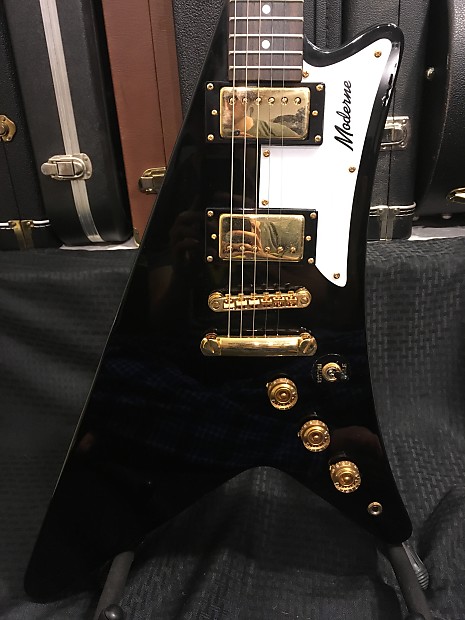 Epiphone Moderne Heritage Series Black | Reverb