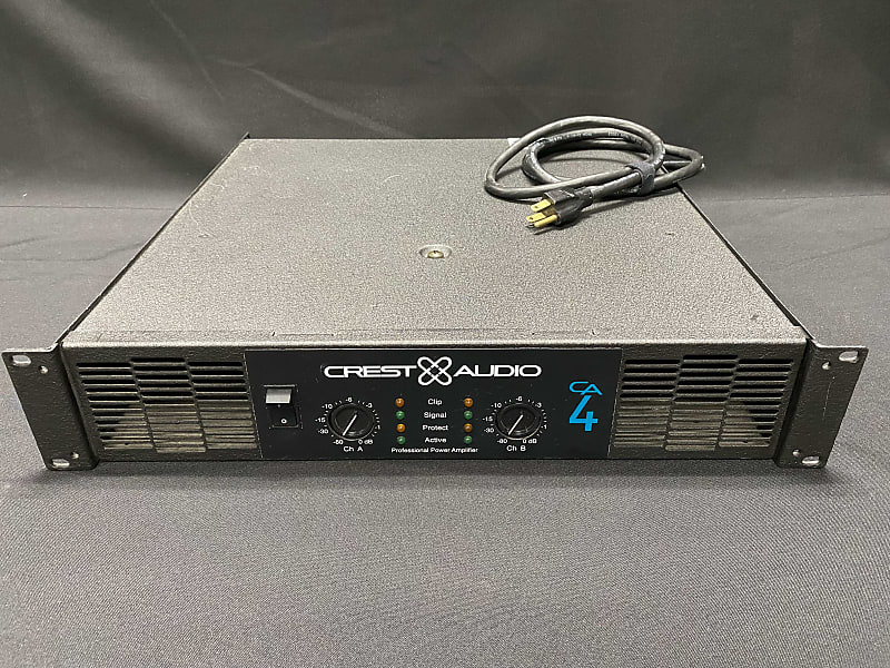 Crest Audio CA4 Two Channel Power Amplifier | Reverb