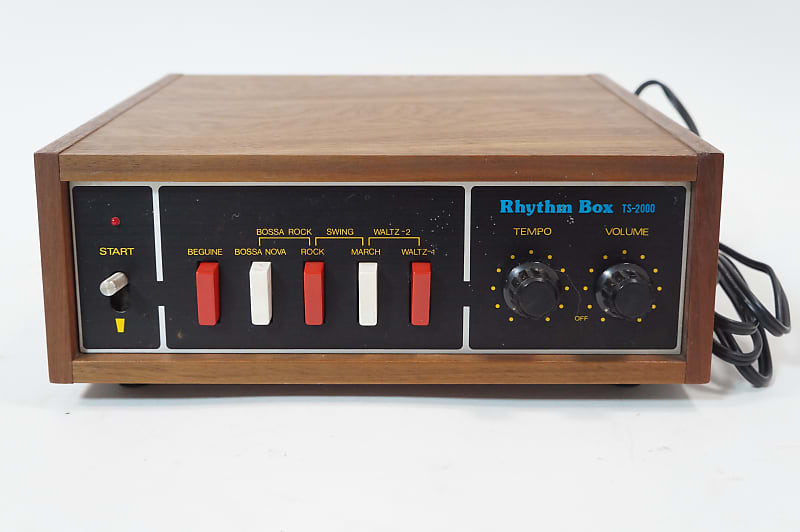 Rhythm Box TS-2000 Vintage Analog Drum Machine RARE | Reverb UK