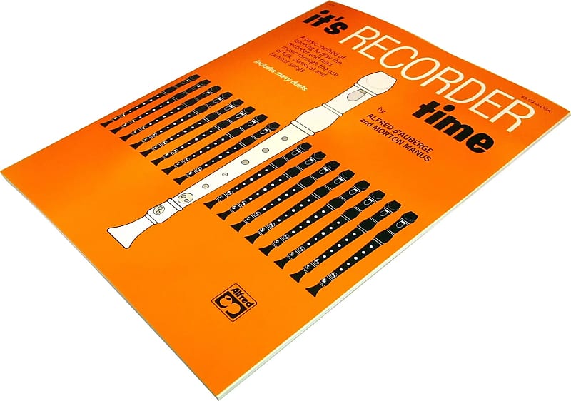 Suzuki IRT It's Recorder Time Method Book | Reverb