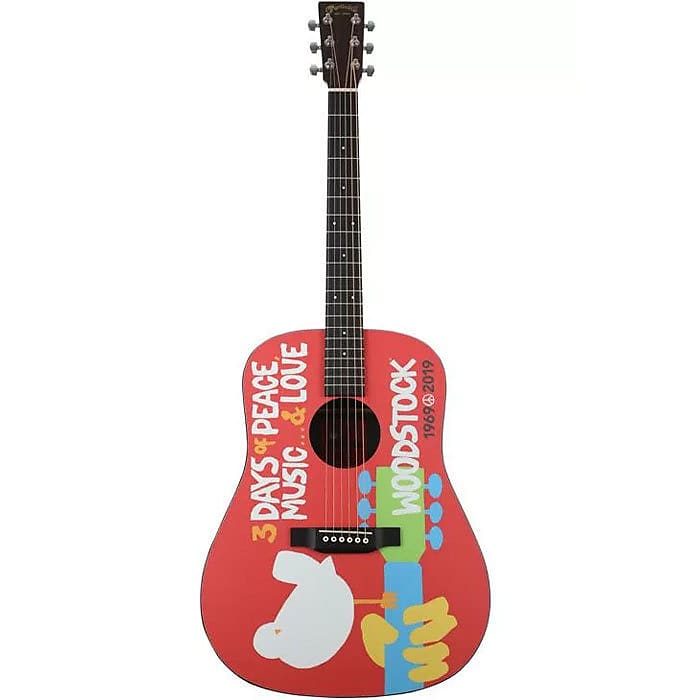 Martin DX Woodstock 50th Anniversary Acoustic-Electric | Reverb Canada