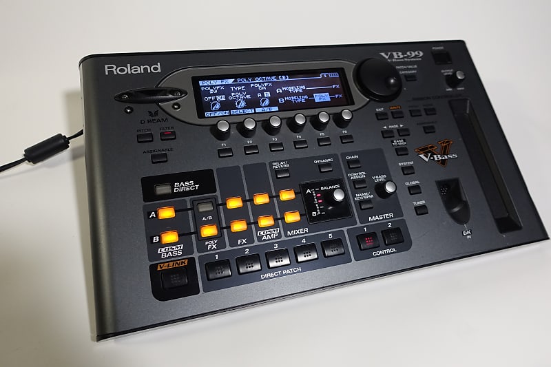 Roland VB-99 Multi-Effects V Bass Guitar System Pedal 13 pin | Reverb