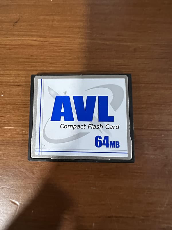 AVL compact flash card 64mb | Reverb