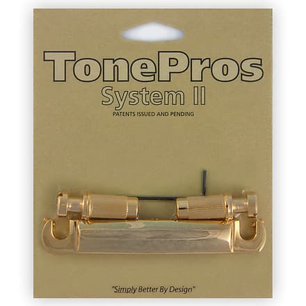 TonePros T7Z 7 String Metric Tailpiece Gold | Reverb