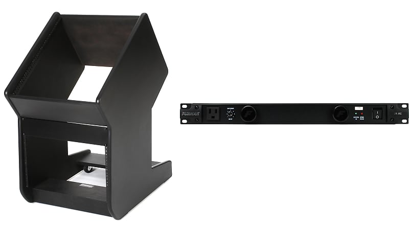 RAB Audio ProRak M20 12U Upper + 8U Lower Rolling Side Car | Reverb