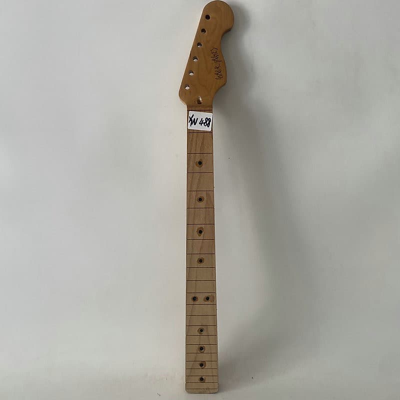 Roasted Maple Wood Strat Style Guitar Neck, 22 Frets | Reverb