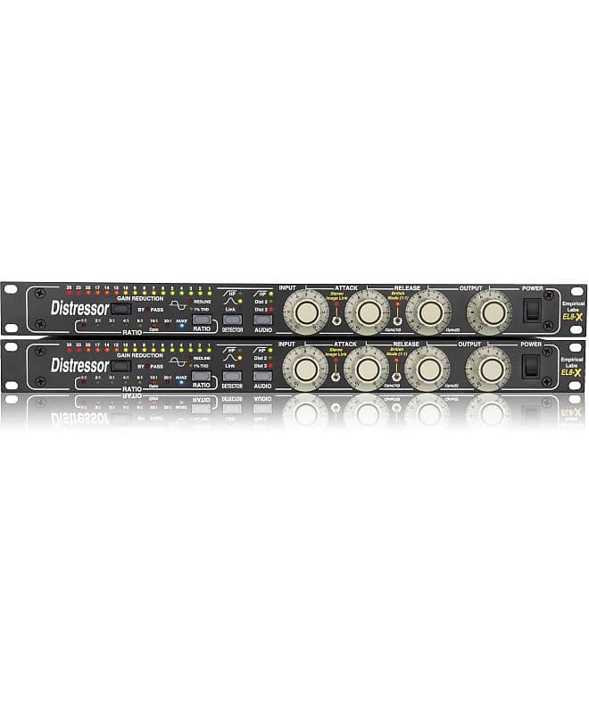 Empirical Labs EL8X-S Distressor Pair with British Mode and | Reverb