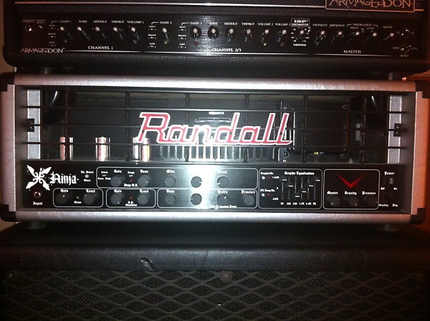 Randall V2 Ninja Arch Enemy Signature Head Rare! | Reverb
