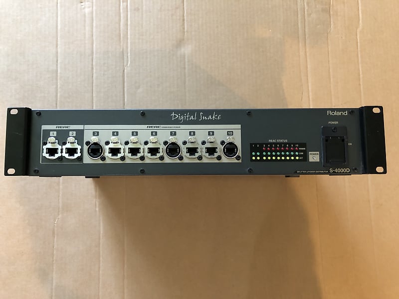 Roland S-4000D Digital Snake Splitter and Power Distributor | Reverb