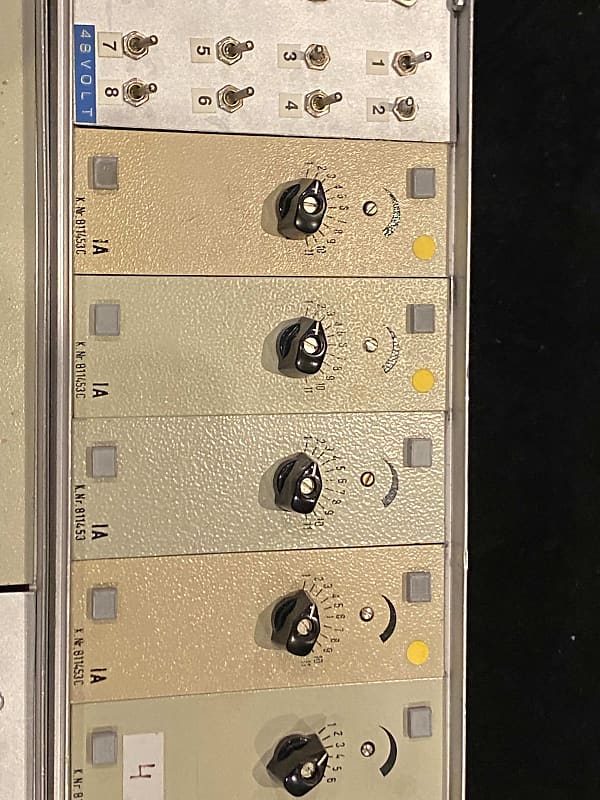 WSW 8x racked pre amps with PSU | Reverb