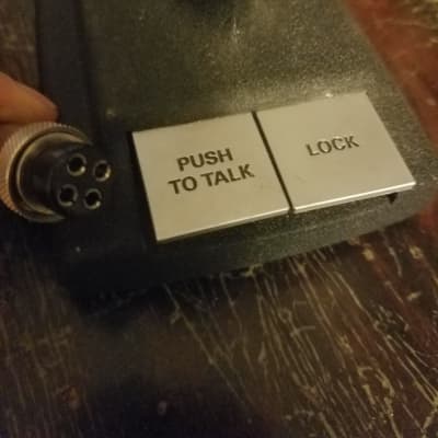 SBE Desk Mic 1980s Black Textured Paint | Reverb