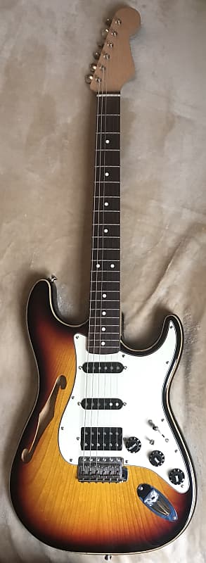 Warmoth Stratocaster Custom Burst | Reverb