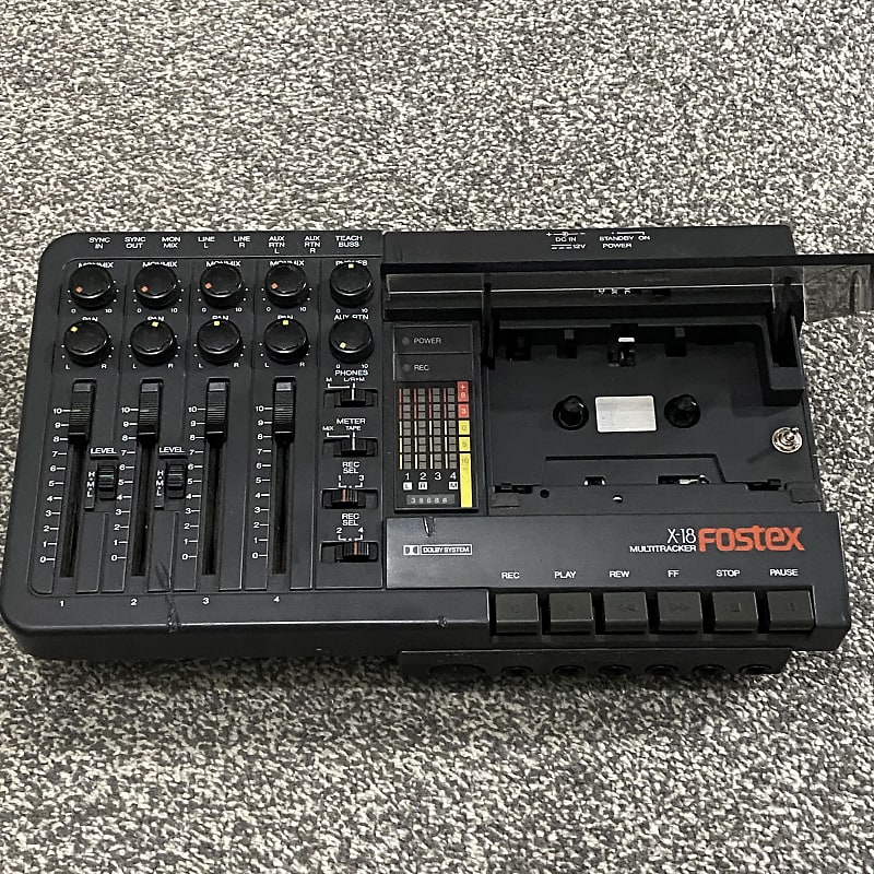 (Rare) FOSTEX X-18 Multitracker Analog 4 Track | Reverb Canada