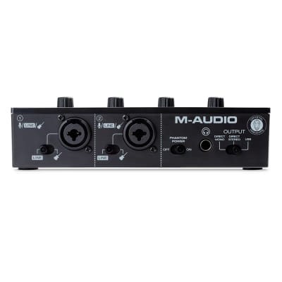 M-Audio M-Track Duo USB Audio Interface | Reverb