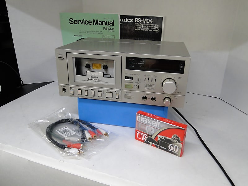 Technics Micro Series - RS-M04 - Stereo Cassette Deck - | Reverb