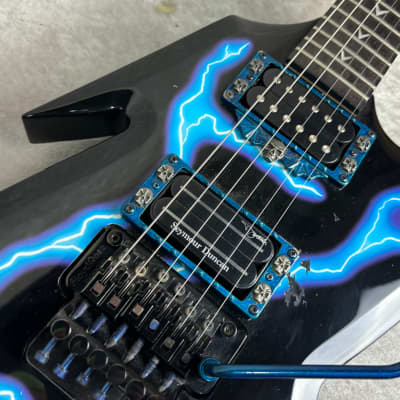 Dean Dime Razorback Dimebolt electric guitar in Lightning | Reverb