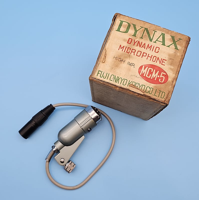 ☆Vintage 1960s Dynax MCM-5 w/ Stand & Box - Made In Japan | Reverb