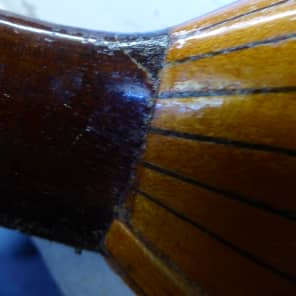 Vintage 8 string Bowl Back Mandolin butterfly inlay | Reverb