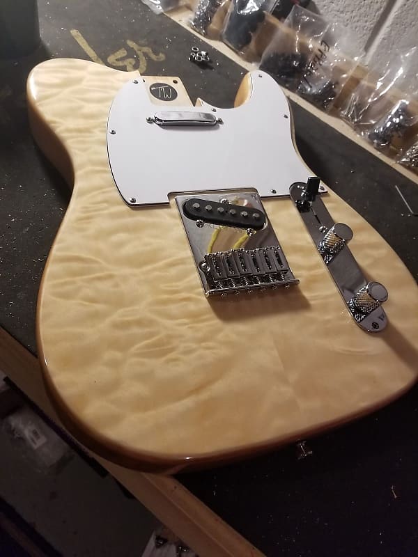 TW Loaded: Loaded Tele body - Alder, HOT Texas pickups, | Reverb