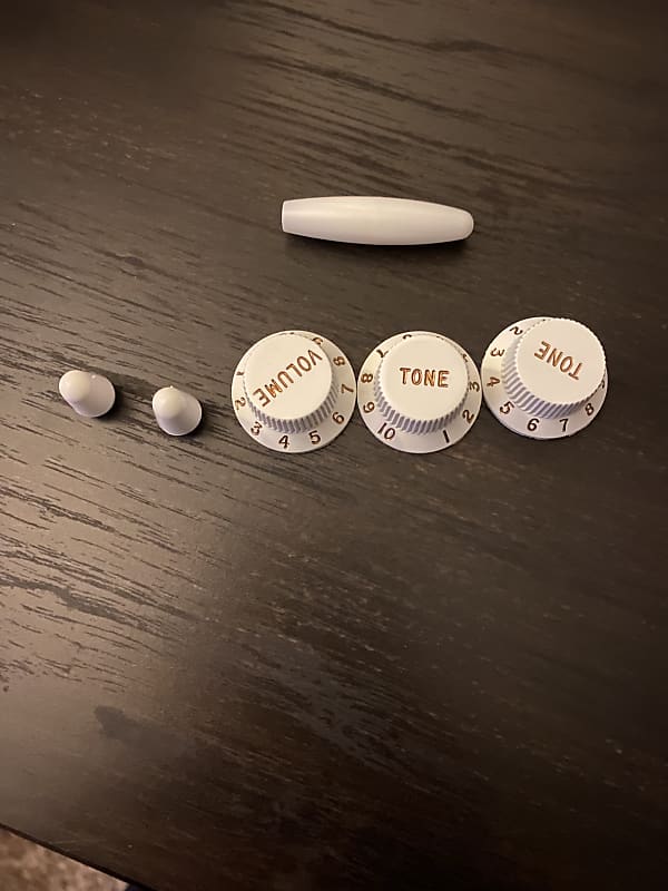 Fender Stratocaster Knobs (3) | Reverb