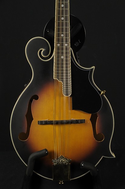 Dean Bluegrass F/E Acoustic Electric F-Style Mandolin w/Case | Reverb
