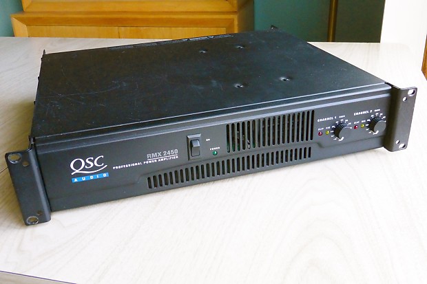 QSC RMX 2450 Pro Audio Power Amplifier | Reverb