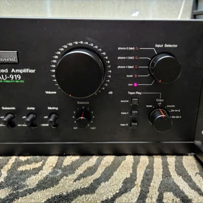 Sansui AU-919 Restored Fully Documented! | Reverb