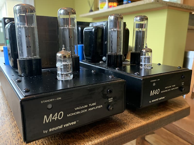 Sound Valves M40 Dynaco Mk IV Audiophile Tube Amplifiers | Reverb