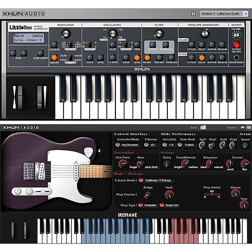 XHUN Audio XHUN Instruments Bundle - Modeled Guitar and | Reverb
