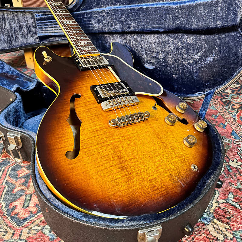 Greco Super View SV-800 Semi Hollowbody PU2 Pickups w/OHSC | Reverb