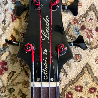 2000s Lado Matrix II Bass - Zebrawood | Reverb