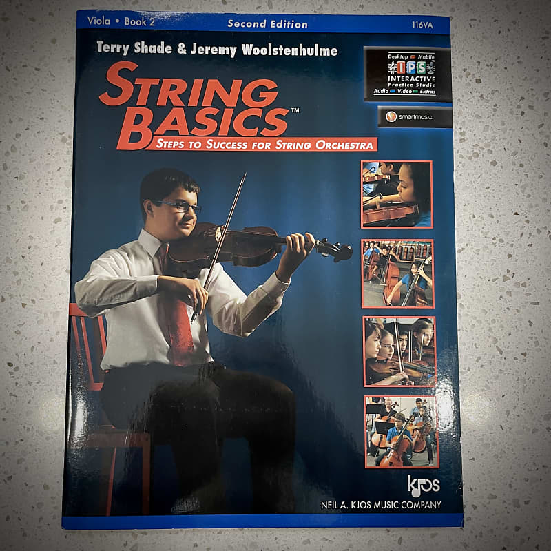 KJOS String Basics For String Orchestra Viola Method Book 2 | Reverb
