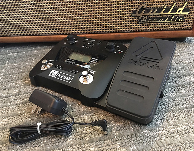 Deltalab DGFX1 Guitar Multi Effects Pedal Black | Reverb