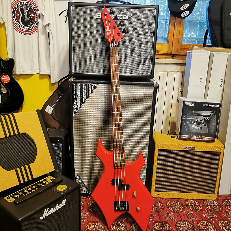 B.C. Rich warlock red | Reverb