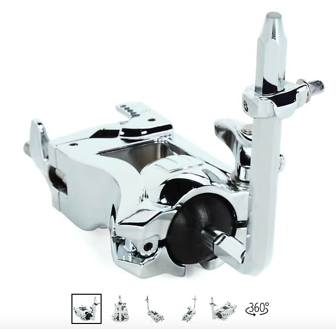 Mapex Mapex SONIClear Tom Holder TH800 - Chrome | Reverb