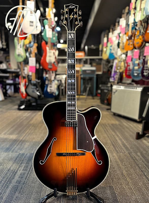 Triggs San Salvador Archtop 2002 Sunburst, w/Extra Pickguard, | Reverb