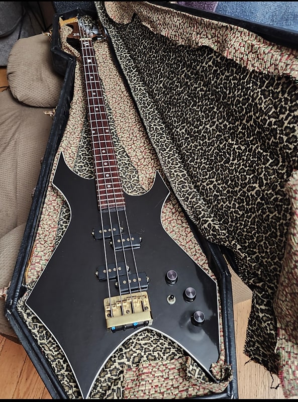 B.C. Rich Warlock Bass Guitar BC Musician owned | Reverb