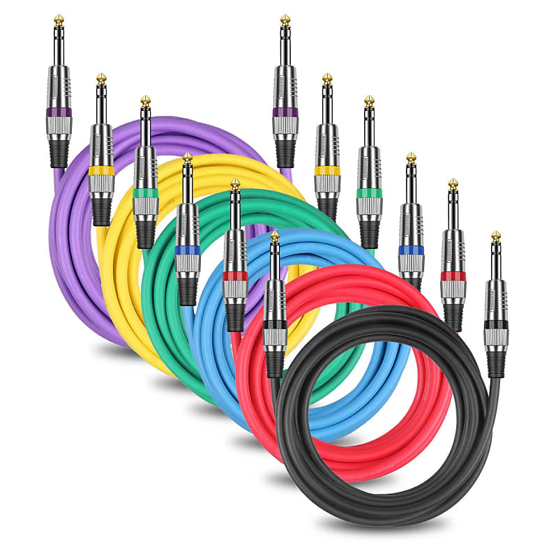 1/4 Inch Trs Instrument Cable 10Ft, 1/4 Inch Balanced Cable, | Reverb