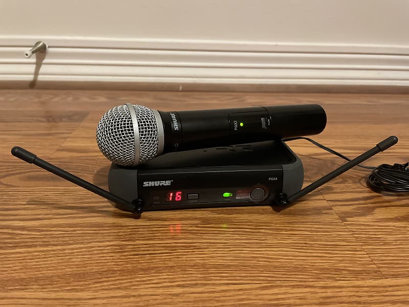 Shure PGX PG58 H6 Wireless Handheld Microphone System | Reverb