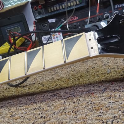 Genuine Jackson 24 Fret Shark Fin Neck with Maple Fretboard, | Reverb