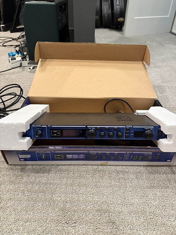 Lexicon MX300 Stereo Reverb Effects Processor 2010s - Blue | Reverb