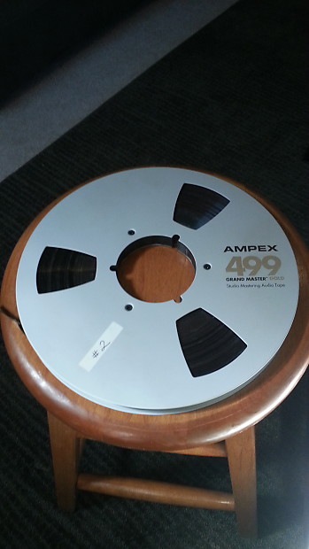 Ampex 499 Grand Master Gold 1/2" Studio Audio tape | Reverb