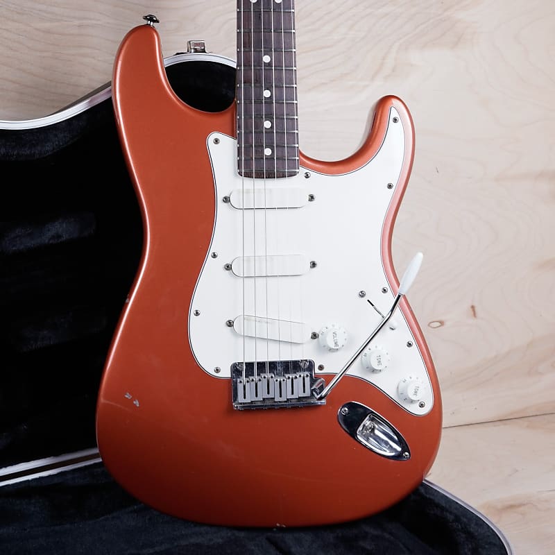 Fender Stratocaster Plus 1992 Orange Tangerine Rare Color USA | Reverb