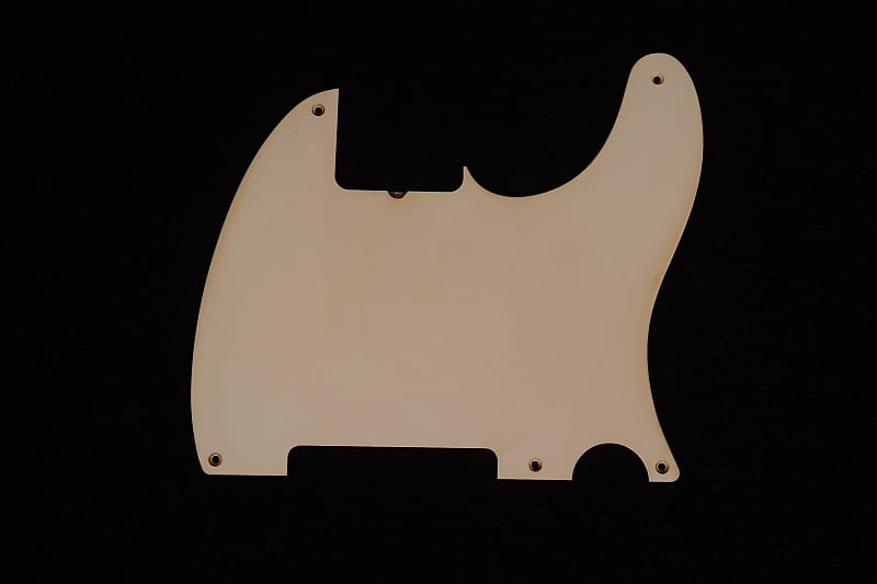 Esquire Pickguard - Single Ply White - Aged - Relic - | Reverb UK